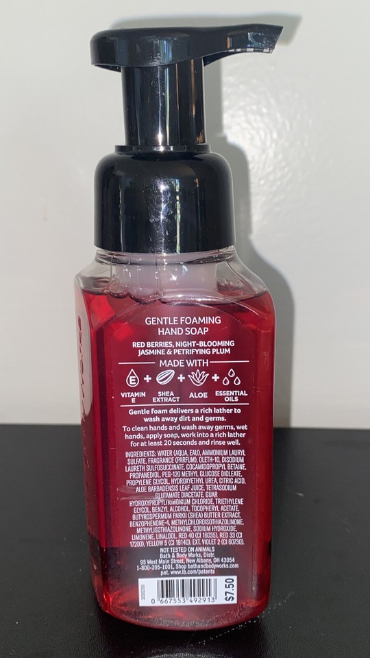 Bath & Body Works Halloween Gentle Foaming Hand Soap “VAMPIRE BLOOD” | eBay