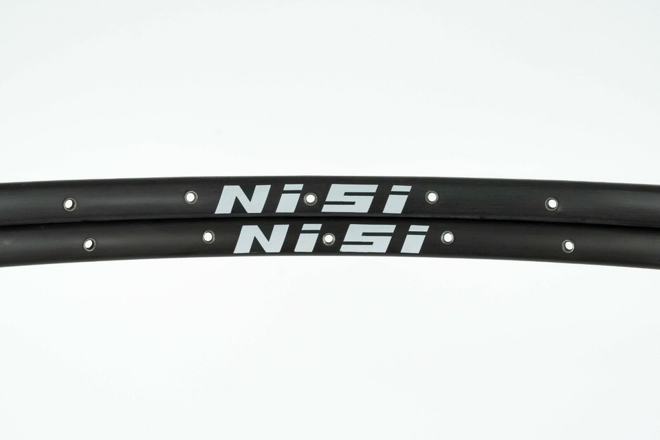 NOS NISI AN85 TUBULAR RIMS SET 28" 36H HOLES 80S VINTAGE ROAD RACING ...