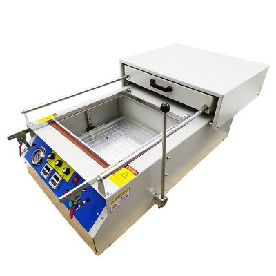 Desktop Vacuum Plastic Thermoformer Heating & Molding Machine for ABS ...