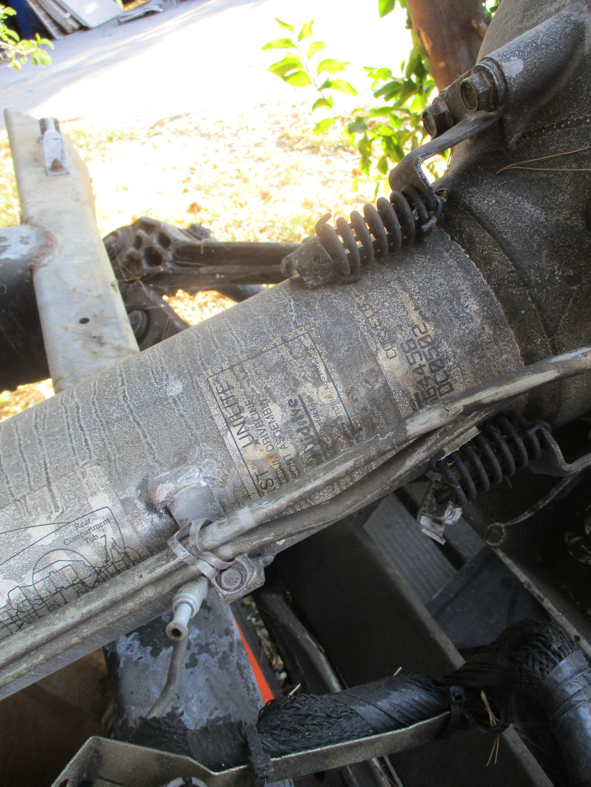 2001 Chevy Corvette C5 AUTOMATIC TORK TUBE DRIVE SHAFT | eBay