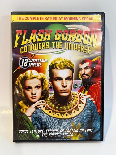 Flash Gordon Conquers the Universe - 12 Episodes + Bonus Features (DVD) | eBay