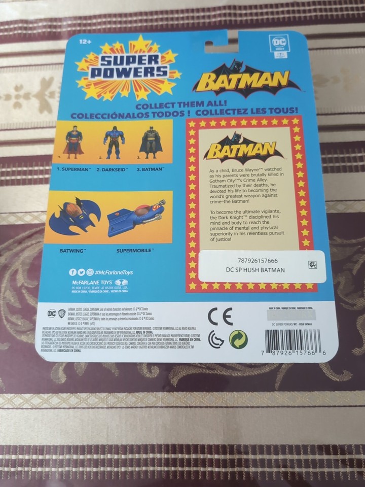 BATMAN McFarlane DC Super Powers Retro 5" Action Figure 2022 NEW Sealed ...