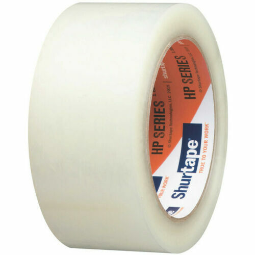Shurtape HP 200 Packaging Tape 48mm x 100 yds Clear - Pack of 6 rolls ...