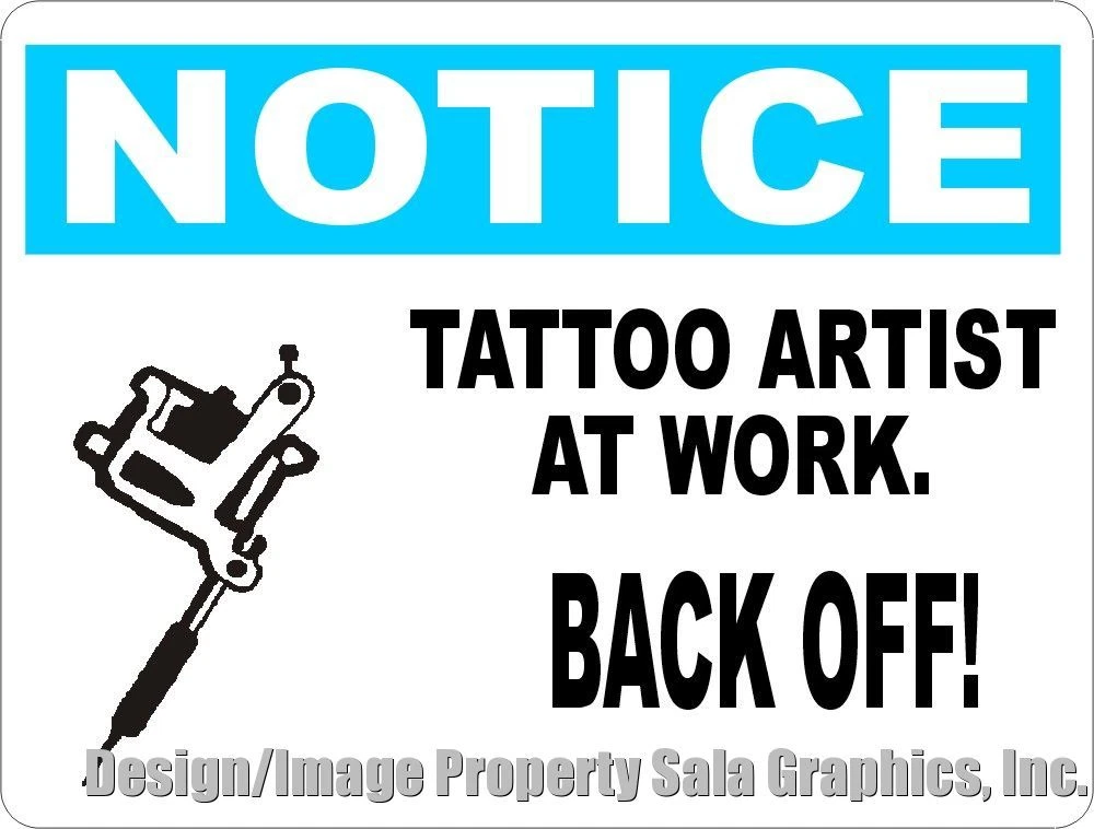 Get Back To Work Sign