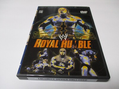 WWE Royal Rumble DVD + All Inserts 20 Brock Lesnar/Undertaker/Angle/C ...