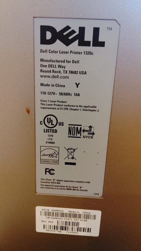 Dell 1320c Laser Color Printer - Excellent Condition with Bonus | eBay