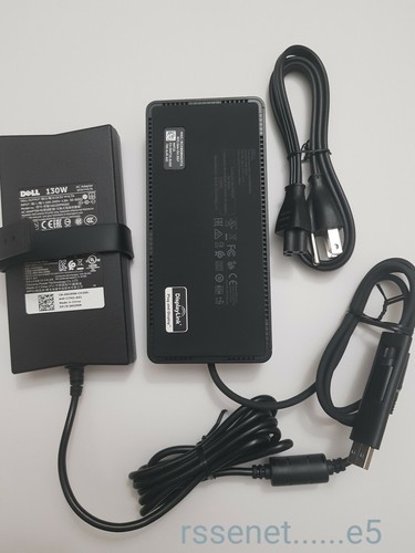 DELL D6000 DisplayLink DOCK with 130W AC USB 3.0 / USB-C UHD 4K | eBay