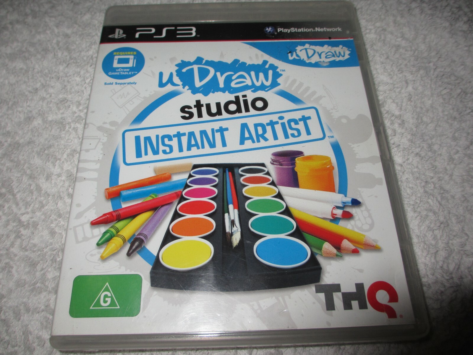 PS3 Playstation 3 Game U Draw Studio Instant Artist G40 | eBay Australia