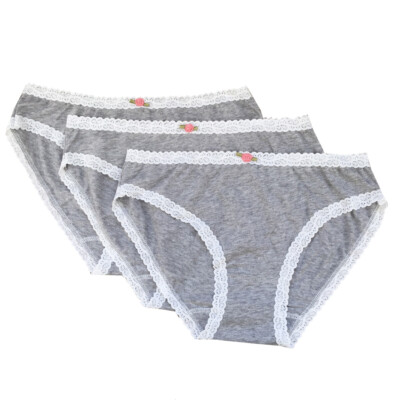 JU60 Esme Teen Junior 3Pk Panty Comfortable Bikini Junior Small 16 ...