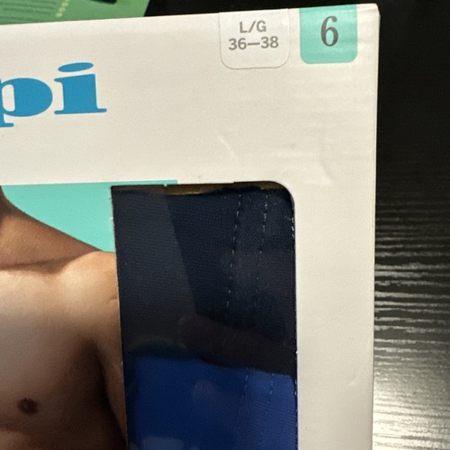 NEW - 6 PACK PAPI MICROFIBER LOW-RISE BRIEFS - VARIOUS COLORS - Large ...