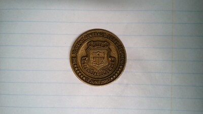 CHALLENGE COIN OLDER US DEPARTMENT OF THE ARMY ADJUTANT GENERAL'S CORPS ...
