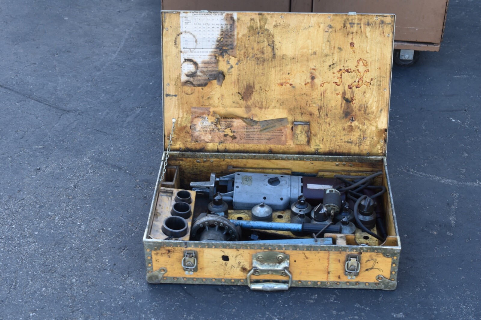 T-DRILL T-55 COPPER Pipe Tee Forming Machine | eBay