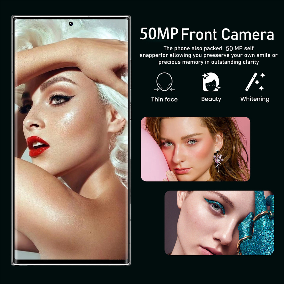 Unlocked S23 Ultra 5G Smartphone 7.3" 8GB+256GB Android 13 Mobile ...