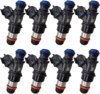 8 pc. 217-1621 12580681 FUEL INJECTORS 2 HOLE SELECT 2004-2009 CHEVY ...