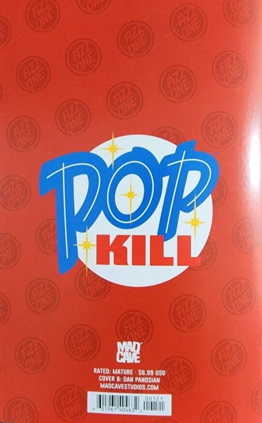 Pop Kill Comic 1 First Print Cover B Dan Panosian Variant 2025 Jimmy ...