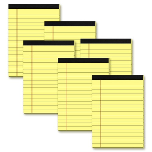 6 Pack Yellow Legal Pads 4x6 Small Note Pads 4x6 Small Writing Pads ...