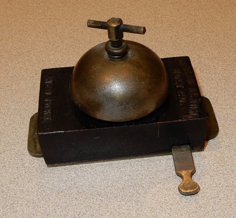 VASSAR ALARM BOLT COMPANY PATENT 1884 NEW YORK DOOR ALARM | eBay