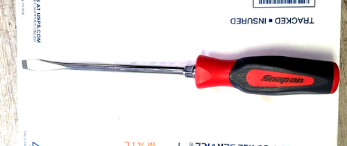 Snap-on Tools USA 3/8" Tip Soft Grip Flat Head Screwdriver SGD8BR ...