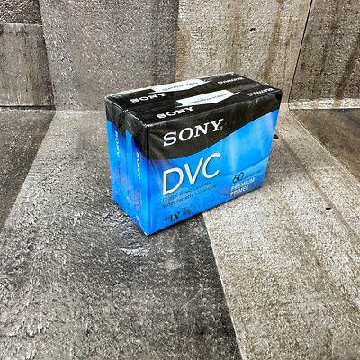 2-Pack Sony DVC Mini DV Premium Digital Video Cassette 60 Minute | eBay