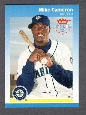 2002 FLEER PLATINUM MIKE CAMERON CARD #198 **NM-MT** SEATTLE MARINERS ...