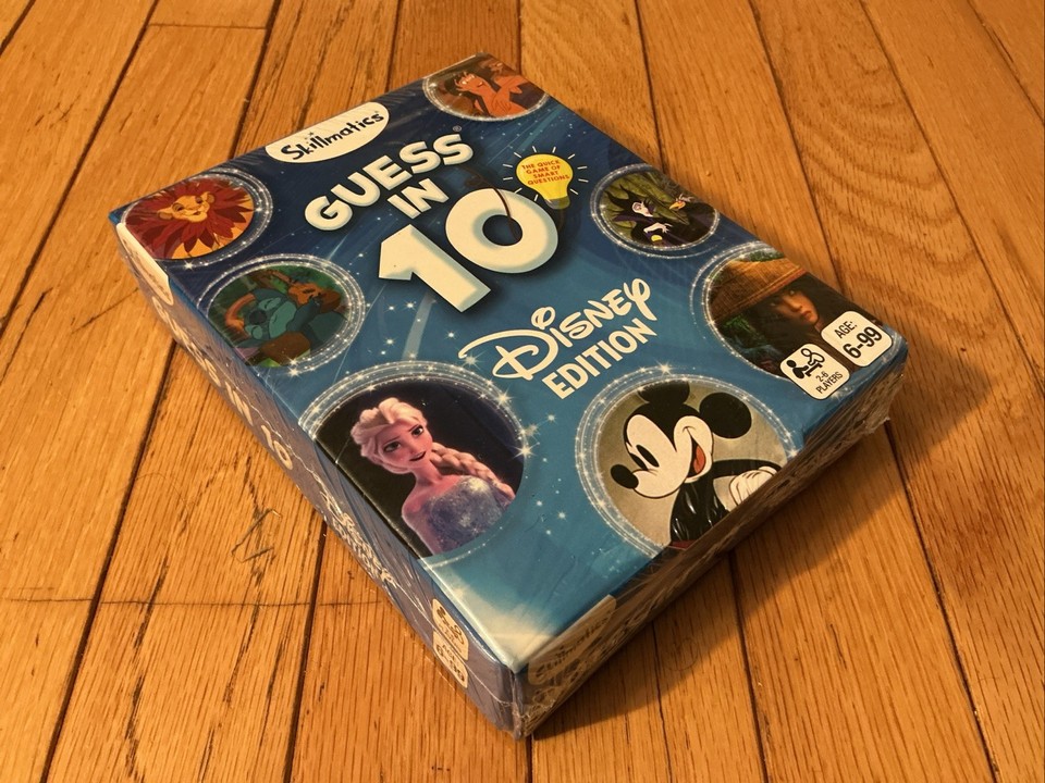 Skillmatics Guess In 10 Disney Edition Card Game NEW - Sealed | eBay