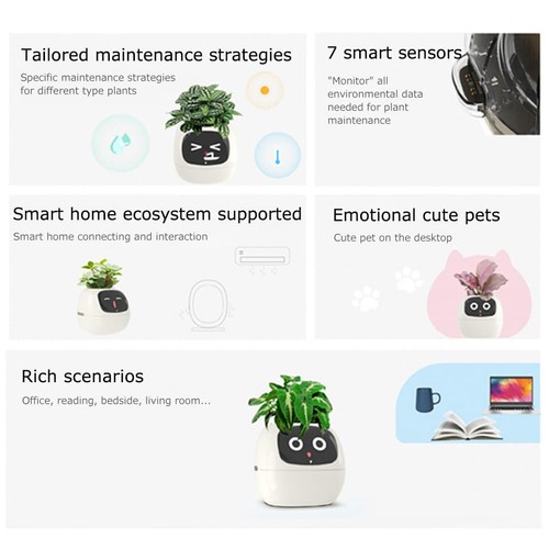 Intelligent Flower Pot, Electronic Bud, Maintenance Plant Assistant, Fun Inte... 880370931155| eBay