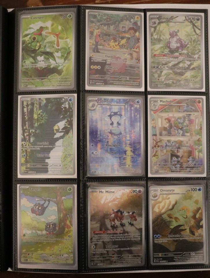Pokémon TCG Scarlet & Violet 151 ENGLISH 100% COMPLETE MASTER SET ...
