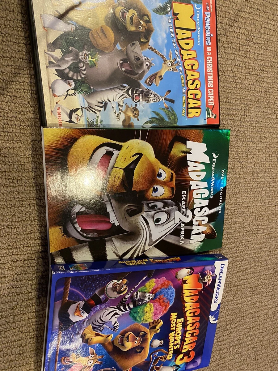 Madagascar 3 Movie Dvd