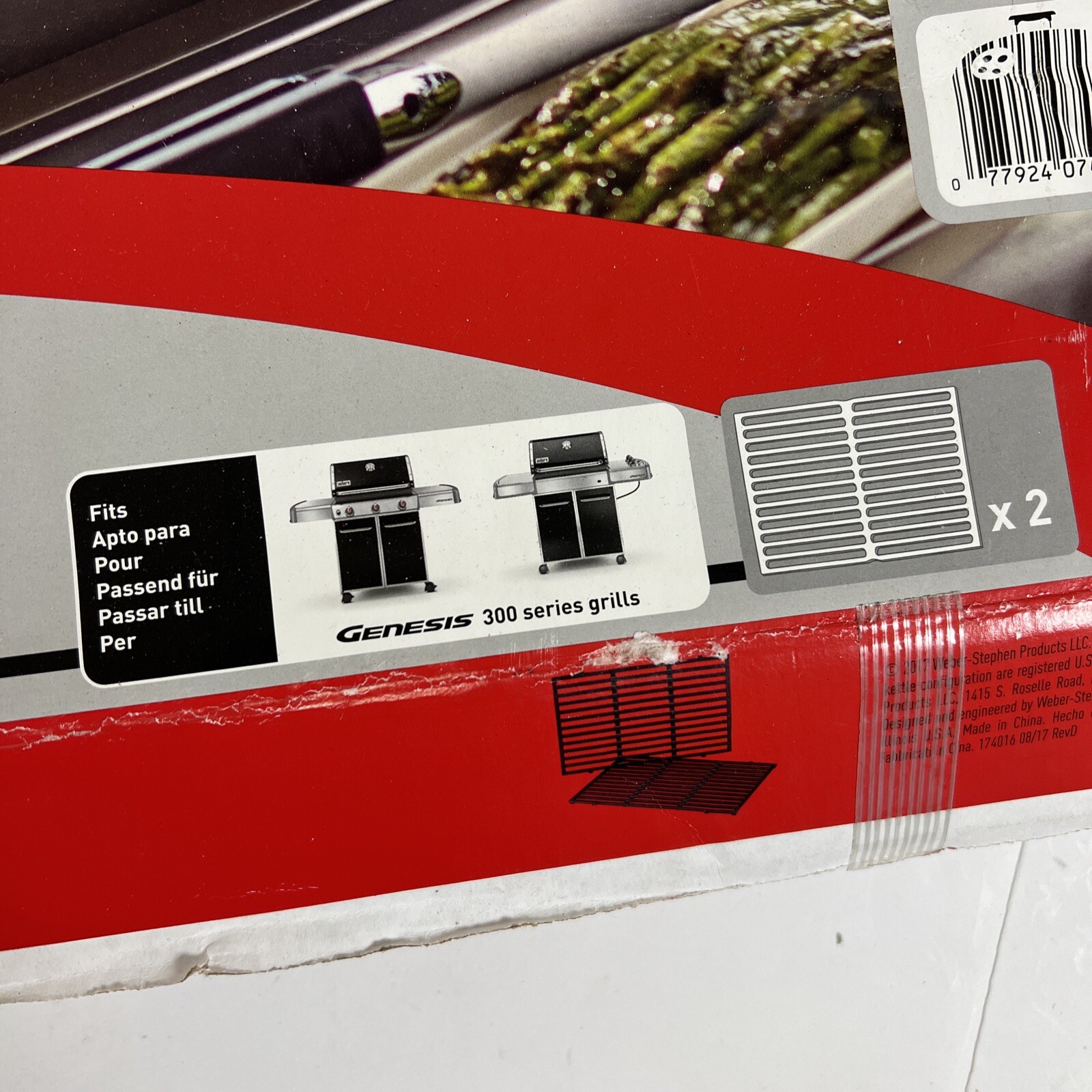 Weber Porcelain Enamel Cooking Grates Nice Weber Genesis E / S 300 ...