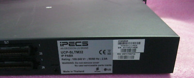 LG-Ericsson iPECS UCP-SLTM32 IP PABX 32 Port Single Line Telephone ...