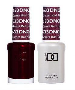 DND DUO Matching Gel & Lacquer #633 - Garnet Red | eBay