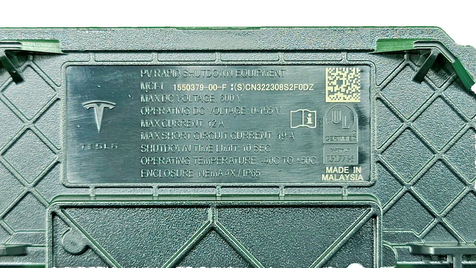 10x Tesla Rapid Solar Shutdown Equipment MCI-1 1550379-00 **BRAND NEW ...