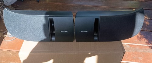 Bose 161 Bookshelf Music Speakers L&R - Black Nice Condition - No Wires ...