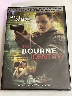 SEALED The Bourne Identity DVD Extended Edition New Beginning And ...