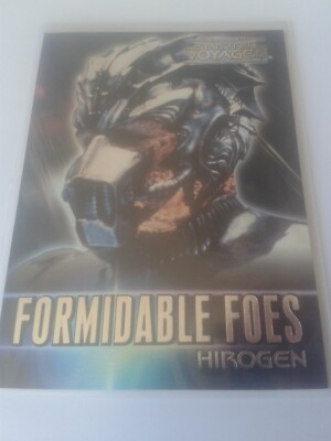 Star Trek Voyager - 2002 - Formidable Foes Chase Card - F5 Hirogen (1:8 ...