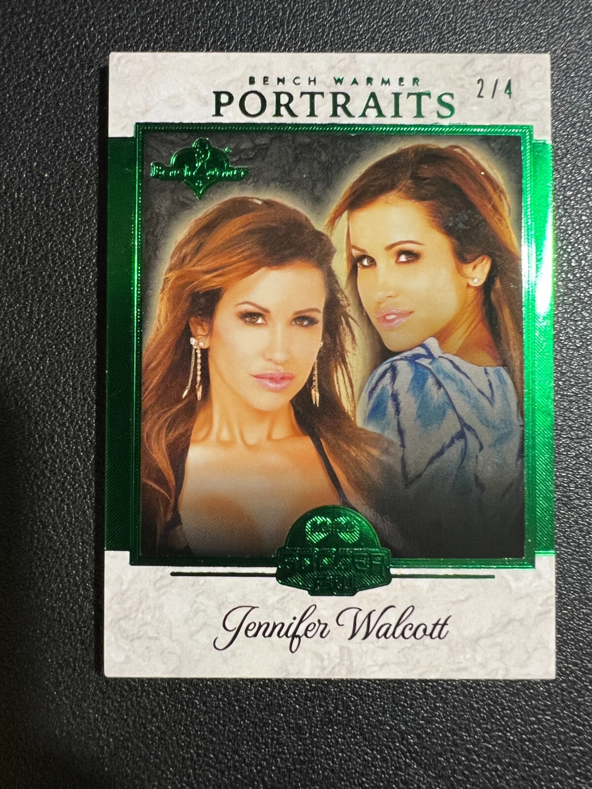 Benchwarmer 2022 Soccer Portraits Green Foil Jennifer Walcott 2/4 | eBay