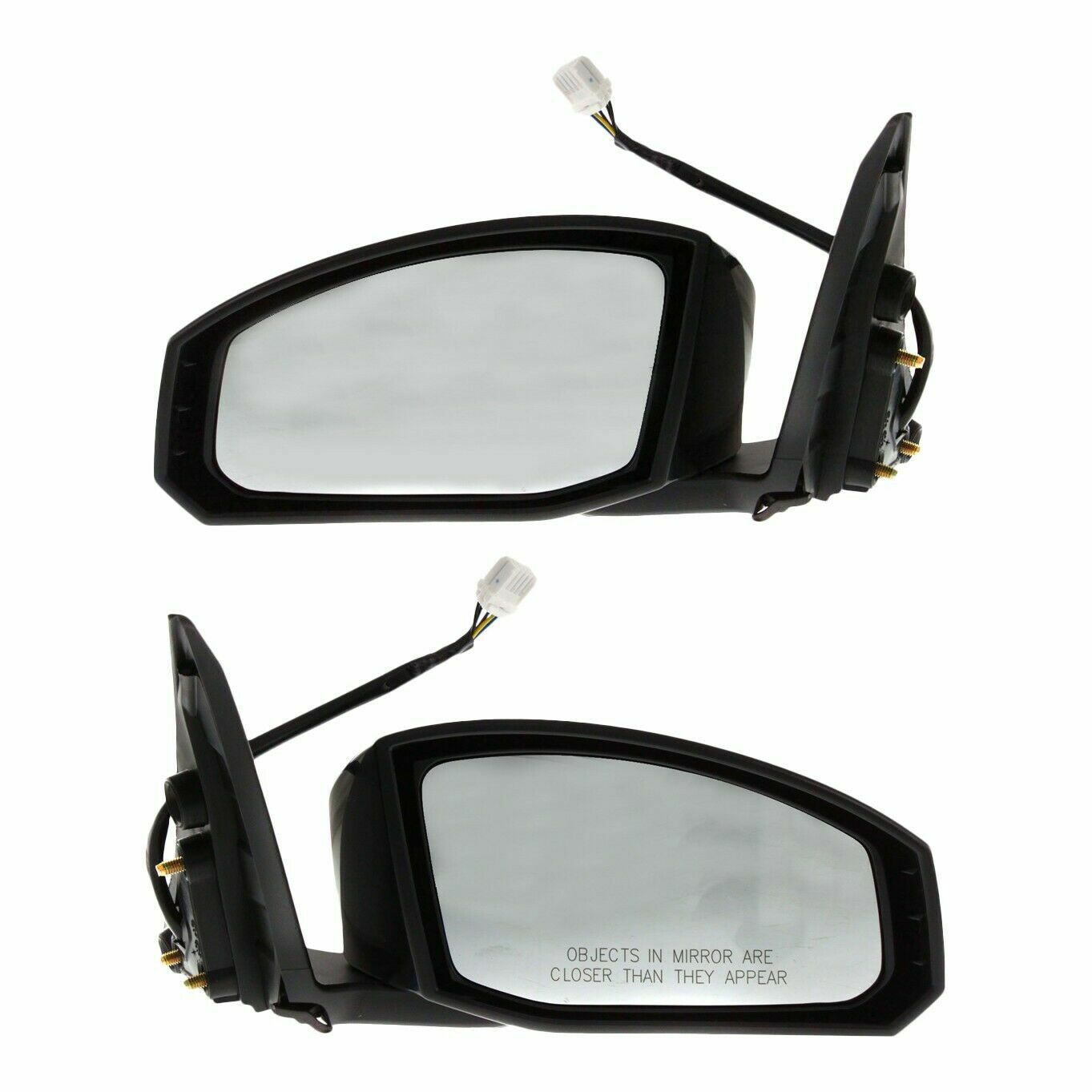 New Set Of 2 Fits NISSAN 350Z 05-09 LH & RH Side Pwr Mirror Manual ...
