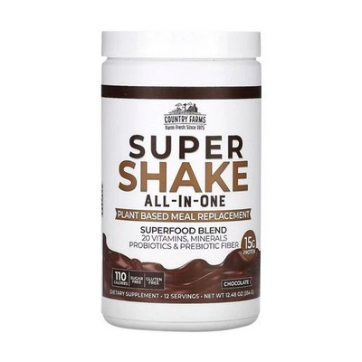 Super Shake All-In-One Chocolate 12.48 Oz 35046110567| eBay