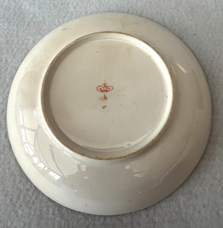 18th Century Old Crown Derby Saucer Pattern No. 30 c.1775 Traditional ...