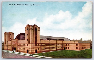 The Seventh Regiment Armory in Chicago, Illinois Divided Back Postcard ...