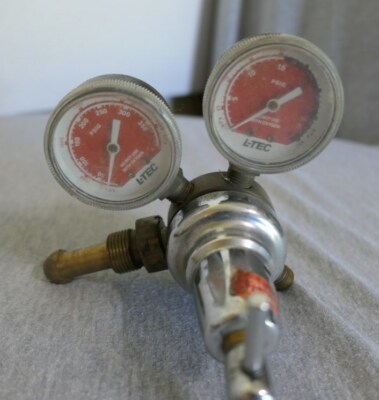 L-Tec 91A4 R-2715510 Acetylene Gas Regulator Welding Gauge 350 psig ...
