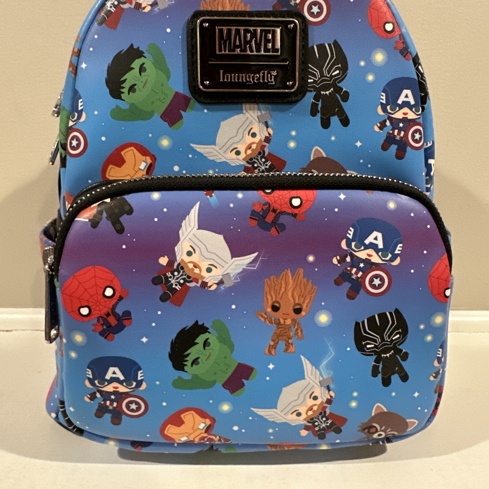 Loungefly Disney Marvel Avengers Chibi Mini Backpack - Gem