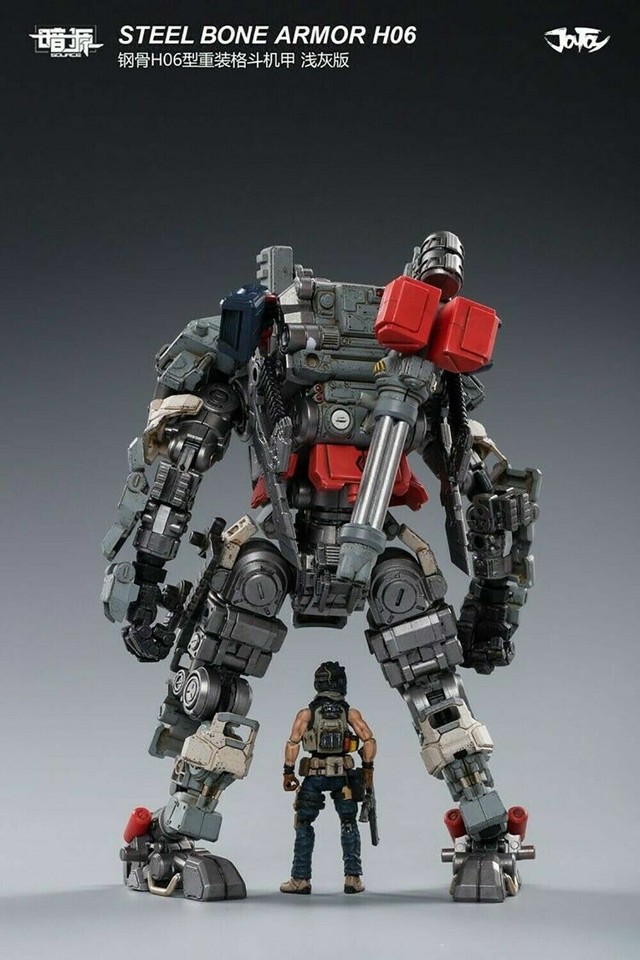 Joy ToySteel Bone Robot Heavy Titanfall Mech & Driver Action Figure In ...