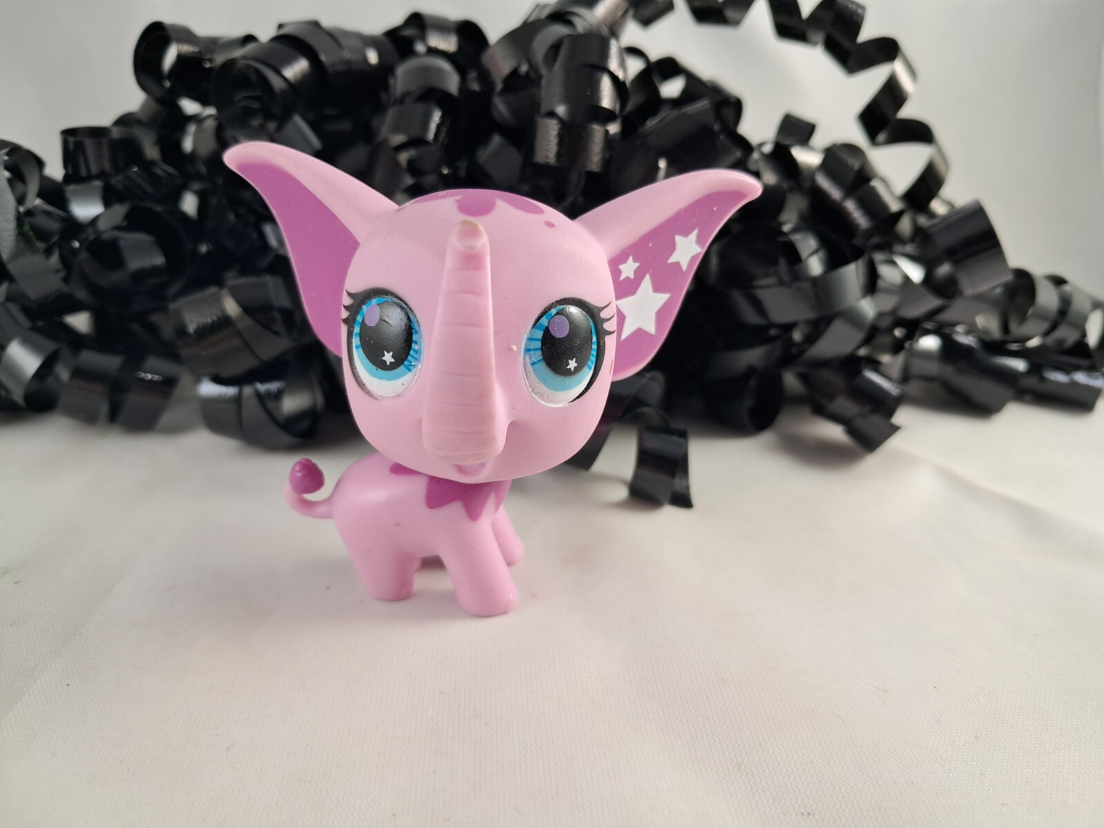 Littlest Pet Shop Pink Elephant Star Accent #2693 Blue Eyes | eBay