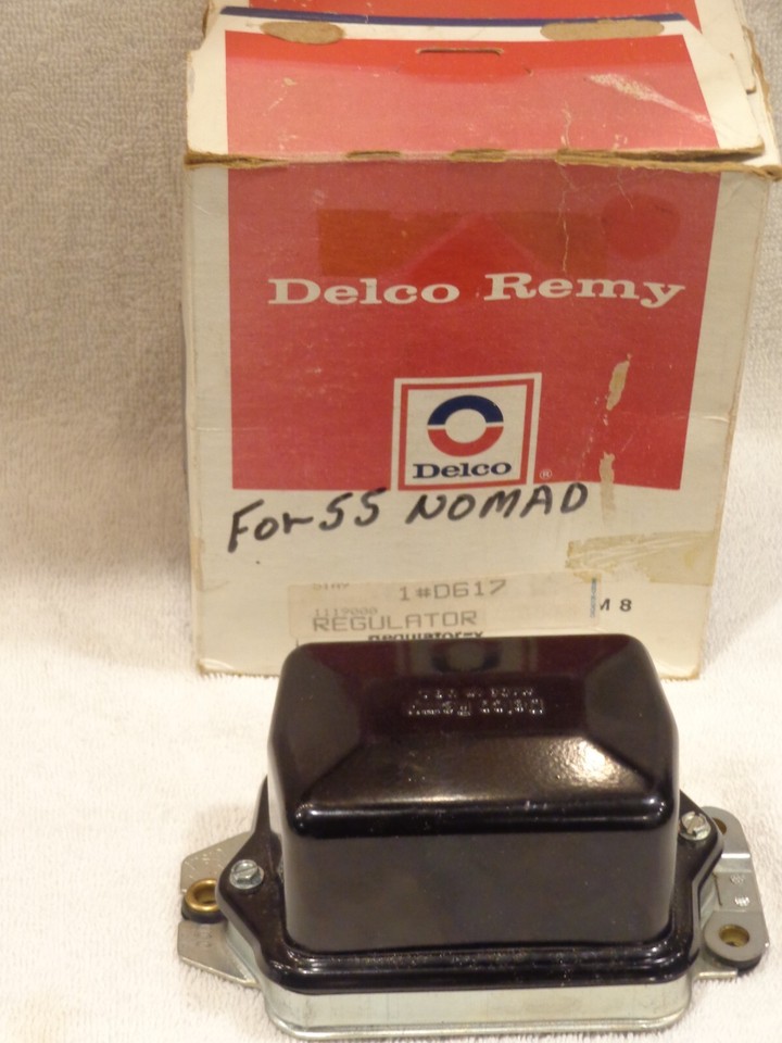 ‘NOS’ Delco-Remy D617 Regulator .. #1119000 Voltage Regulator .. USA ...
