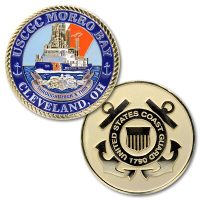 US Coast Guard Cutter USCGC Morro Bay WTGB 106 Challenge Coin | eBay