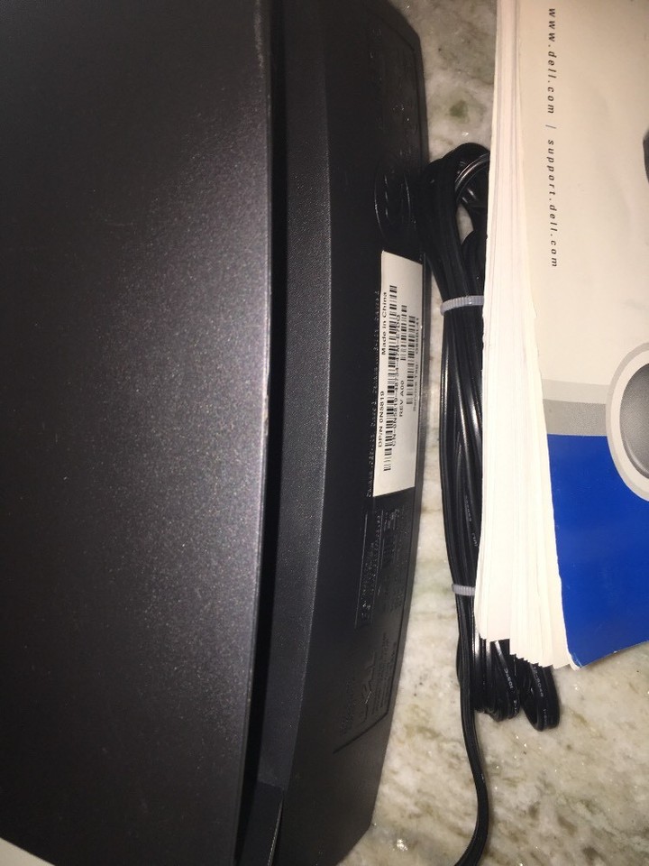 Dell 720 Personal Desktop Digital Photo Inkjet Color Printer Black ...