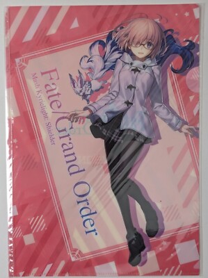 Fate Grand Order Mash Kyrielight Shielder Clear File Folder A4 Lawson ...