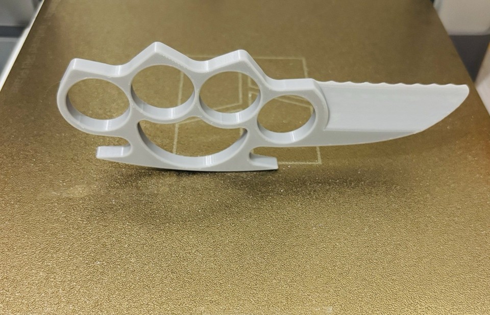 3D Printed Plastic Cosplay Knuckle Box Opener Prop Durable ...