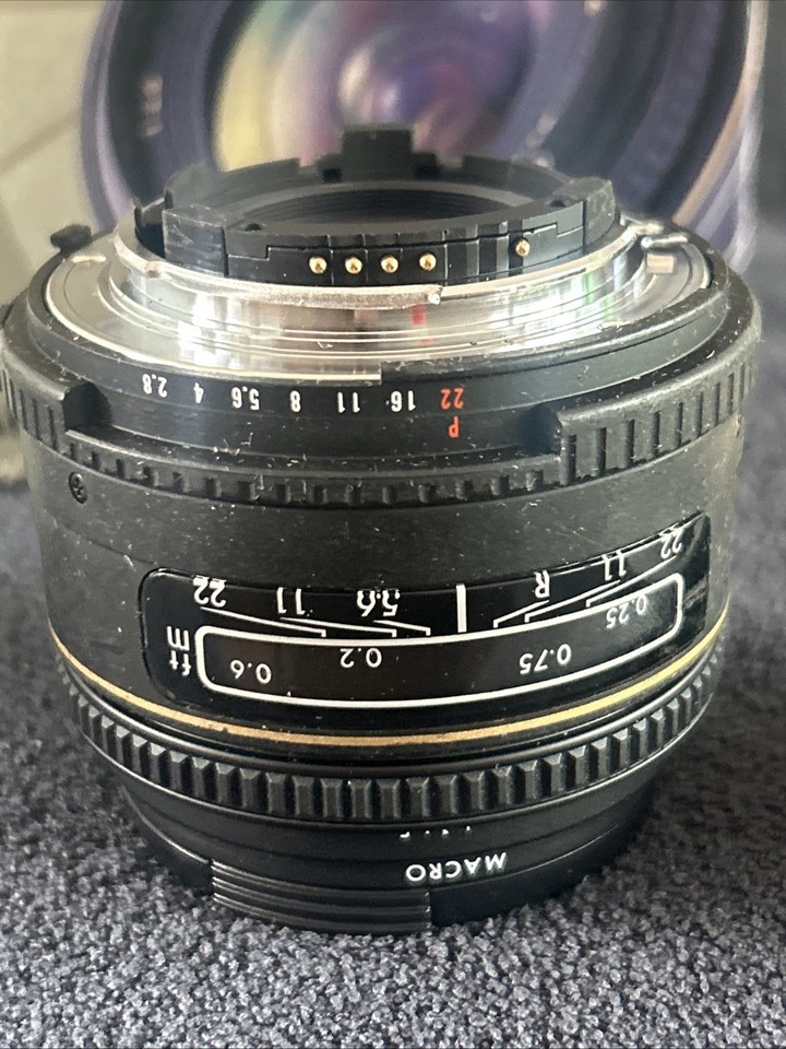 Quantaray 24mm F/2.8 Tech-10 Macro Autofocus Lens For Nikon F Mount | eBay